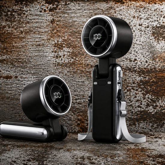 Bearwind Portable Handheld Turbo Fan Review: Best 5-Speed Travel Fan ...